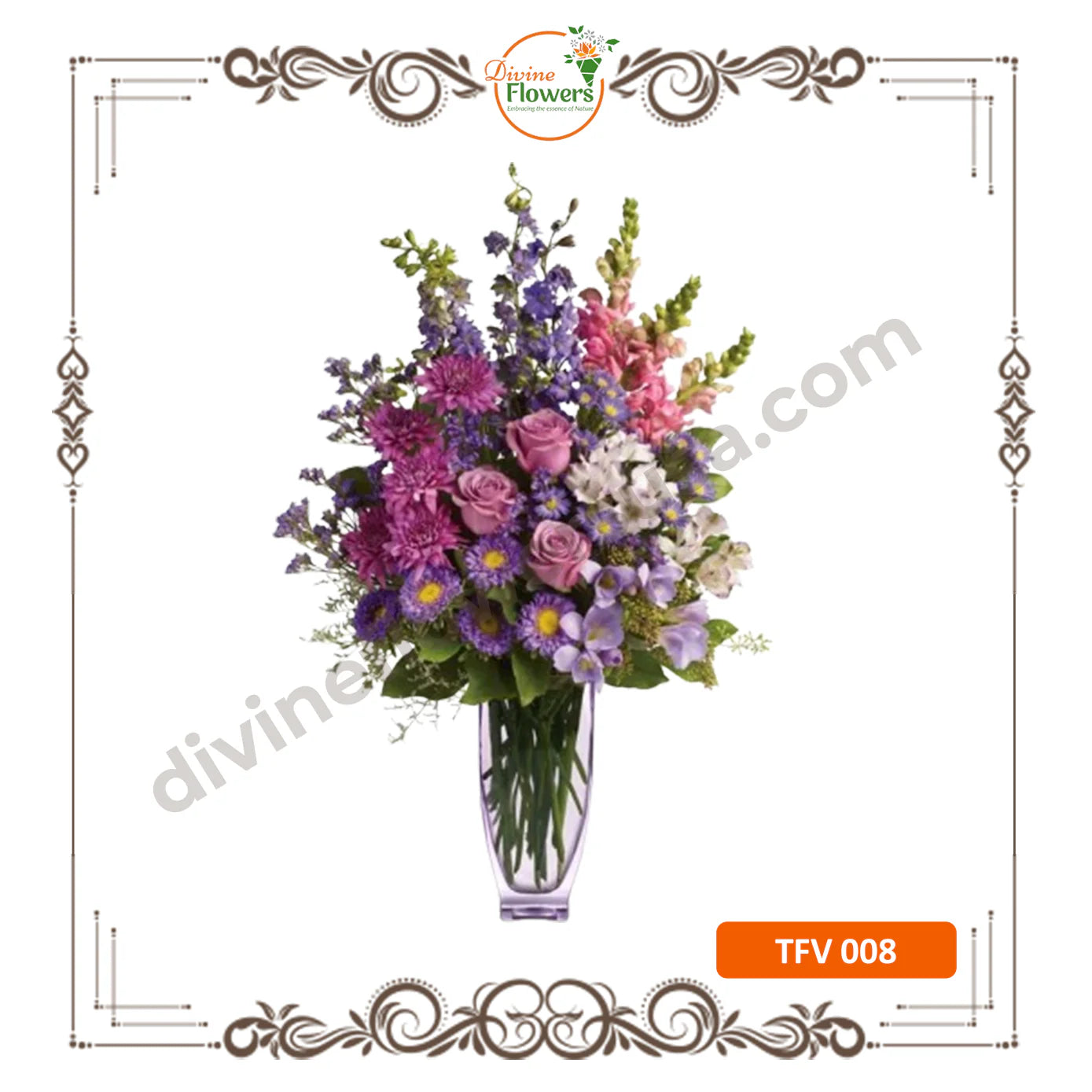 Elegant Table Flower Vases - Perfect Centerpieces – Divine Flowers