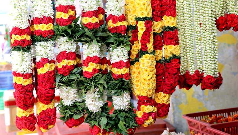 Stunning Rose Garlands for Wedding - Divine Flowers